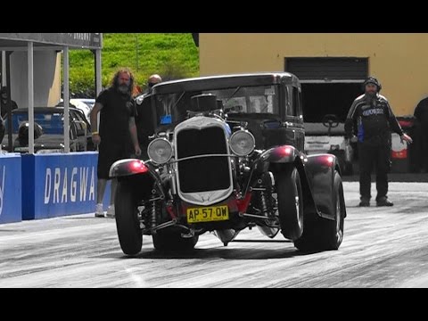 JOE CONDELLO 8 SEC SUPERCHARGED V8 FORD COUPE HOT ROD - YouTube