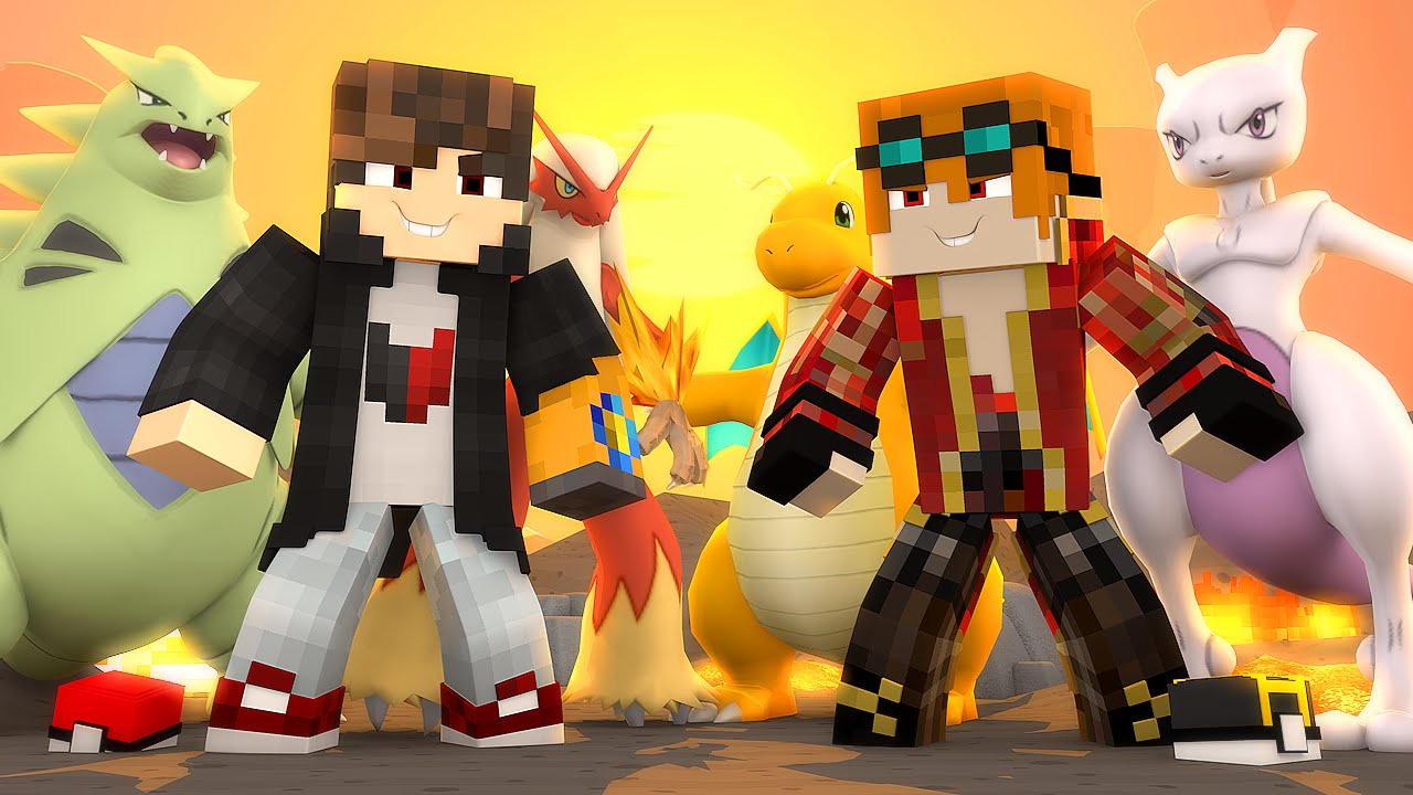 Minecraft: LIGA POKEMON - TESTANDO POKEMONS - ‹ JUAUM › #20 - YouTube