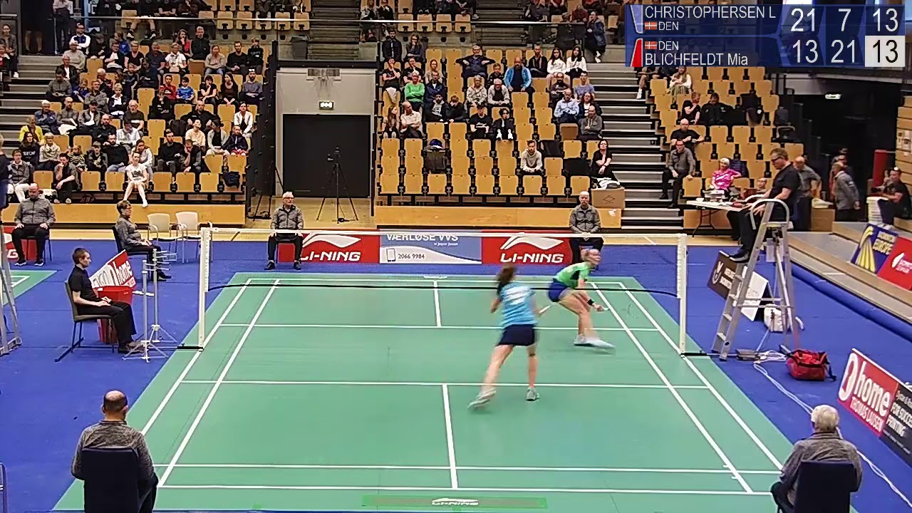A hard fought match - Line Christophersen vs Mia Blichfeldt - YouTube