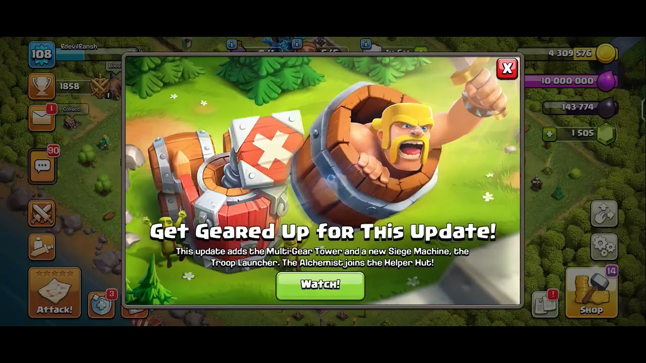 LETS PLAY CLASH OF CLANS WE WON THE WAR LETS ATTACK ON RAMDOM AND ...