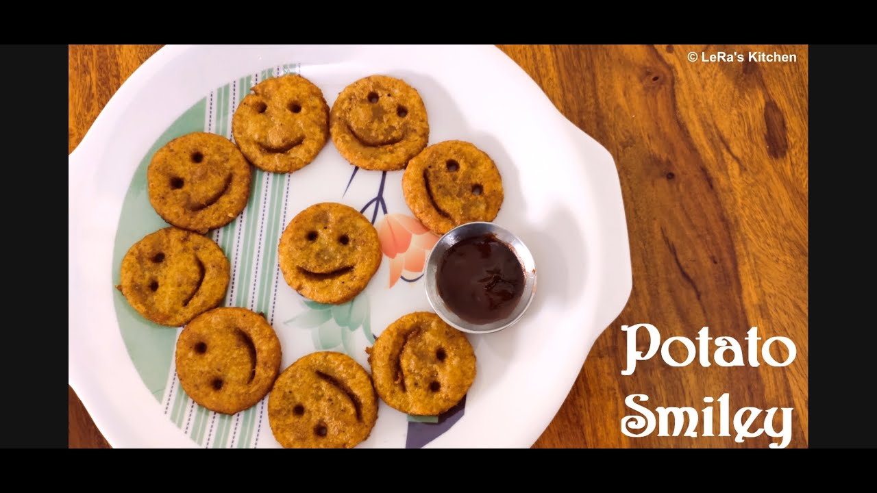 Potato Smiley | Snack recipe for kids - YouTube