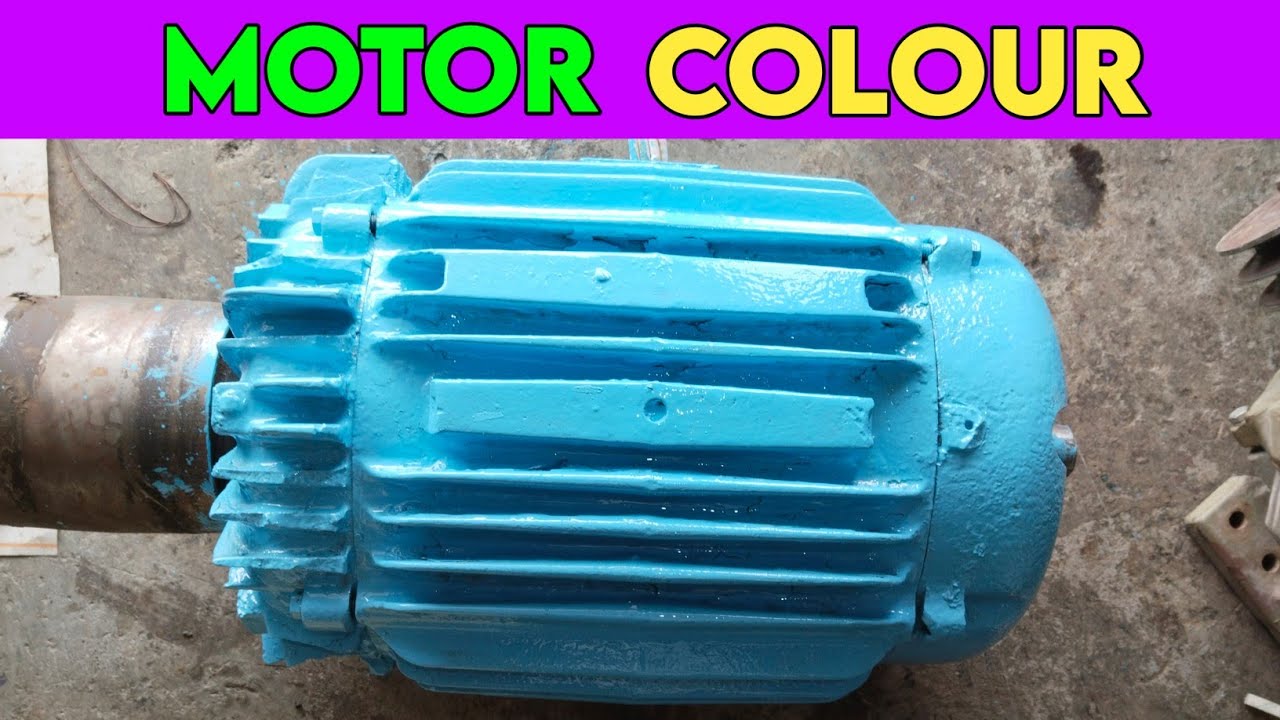 20 hp motor colour how to motor colours gs electrical - YouTube