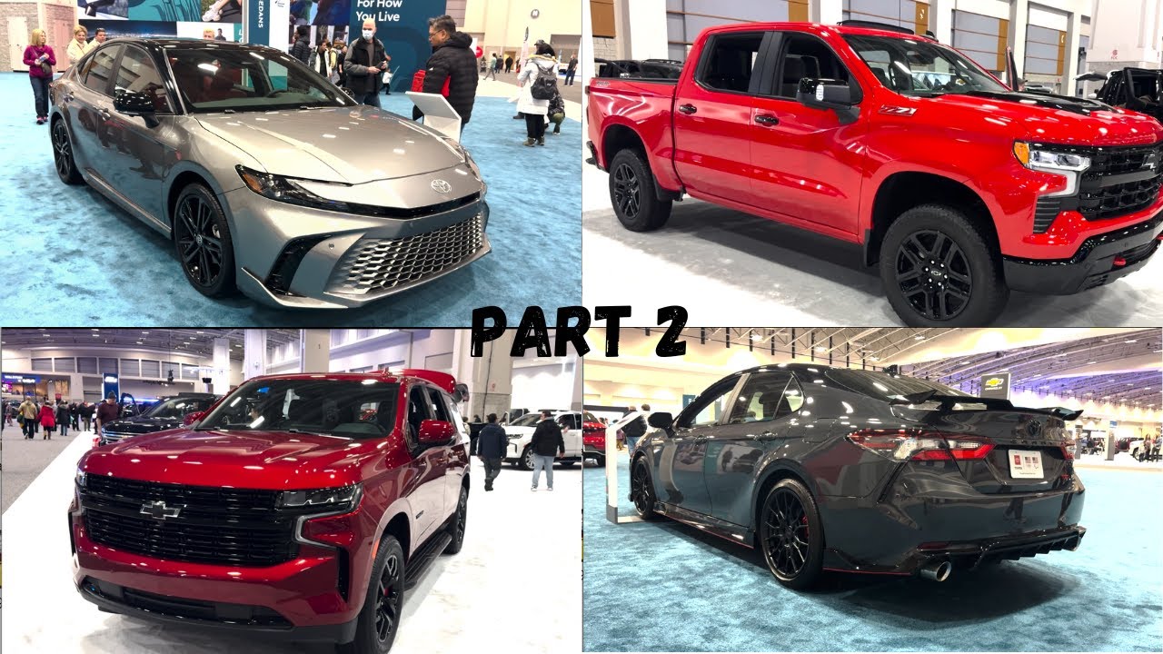 Washington DC Car AUTO Show 2024 part 2 - YouTube