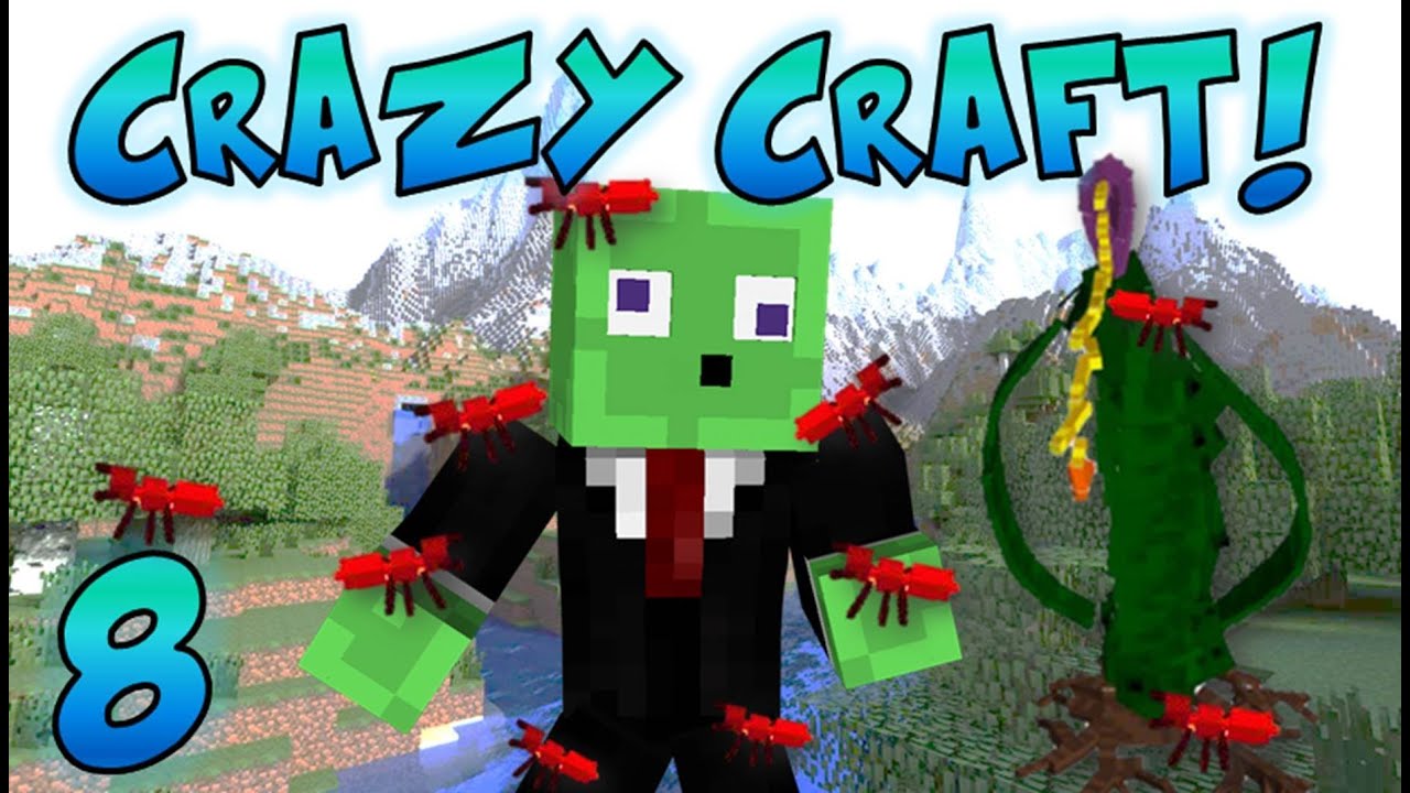 Minecraft: Crazy Craft Ep. 8 - CRAZY ANT DIMENSION! - YouTube