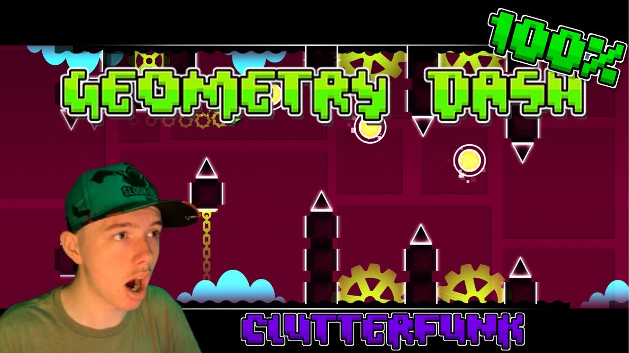 I finally beat CLUTTERFUNK! (Geometry dash) - YouTube