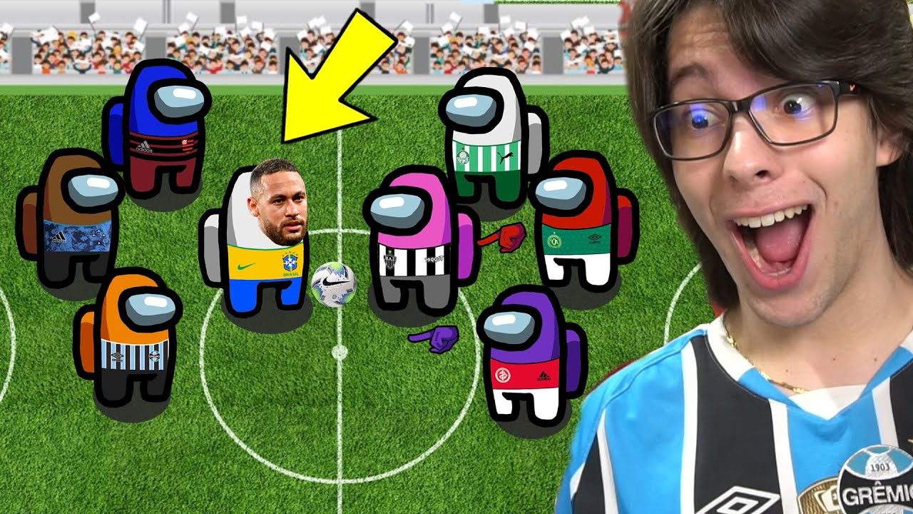JOGANDO O NOVO AMONG US VERSÃO FUTEBOL!! (Incrível) - YouTube