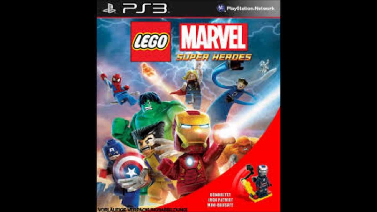 Lego Marvel official front cover - YouTube