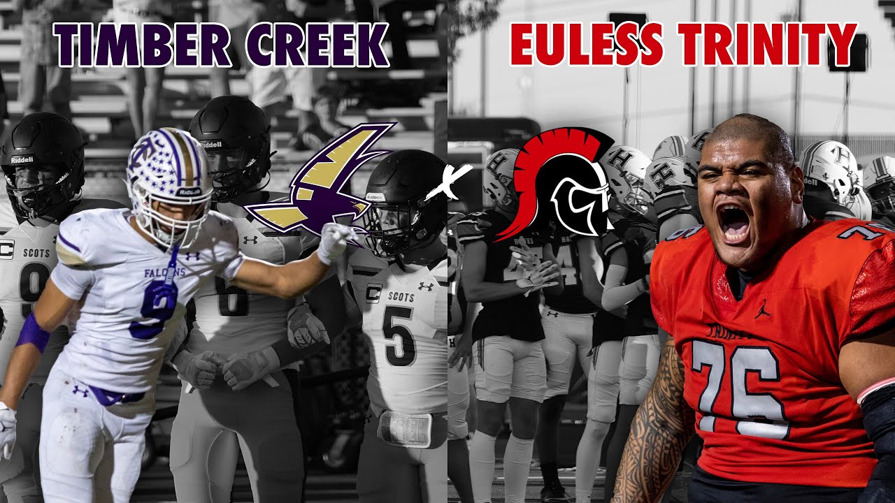 6A DFW DISTRICT BATTLE Keller Timber Creek vs Euless Trinity 2024 Texas ...