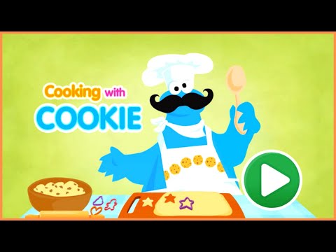 Sesame Street | Cooking With Cookie | Cookie Monster | Game For Kids