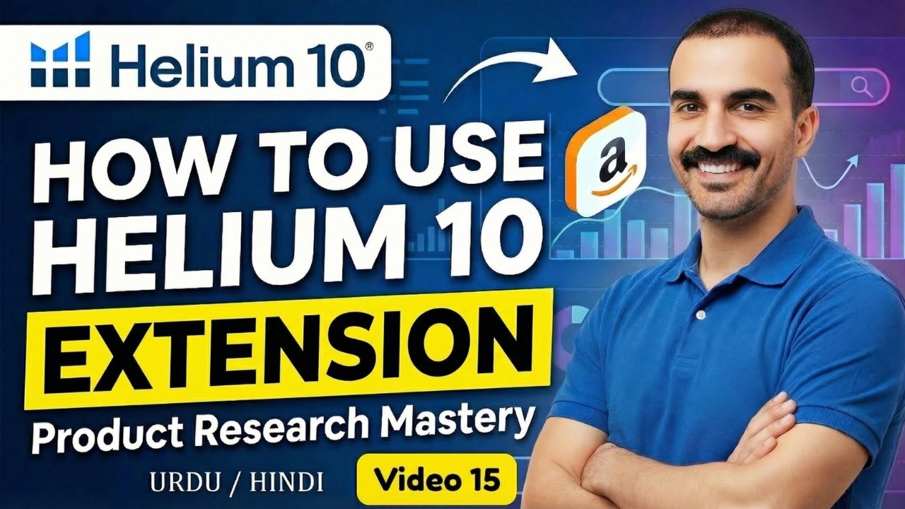 How To Use Helium 10 Extension | Helium 10 Extension Tutorial 2026 ...