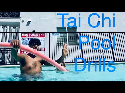 Pool Noodle Drills for Tai Chi Push Hands - Coach Jan & Son Summer Fun ...