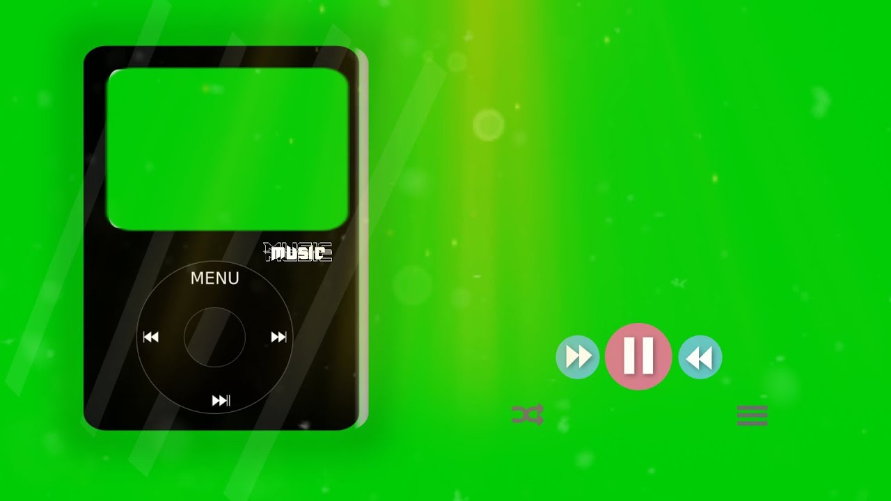 CD Player Green Screen | Music Player Green Screen Template # ...