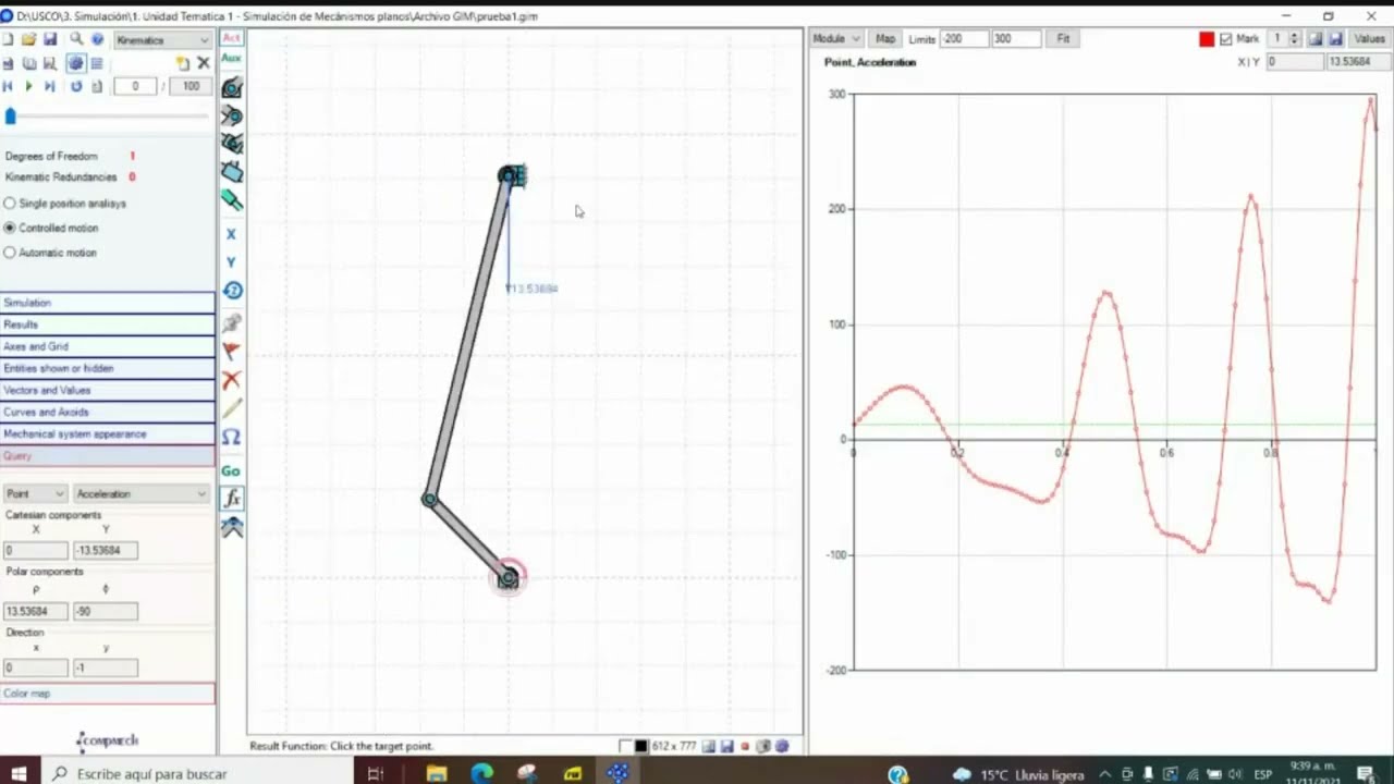 Introducción al uso del software GIM para análisis de mecanismos Parte ...
