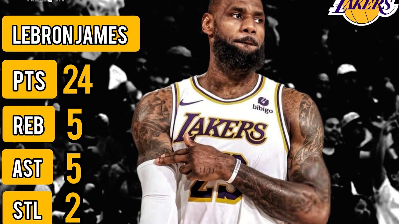 Lakers Slow Motion Moment's, Lebron James Highlights Vs Knicks - YouTube
