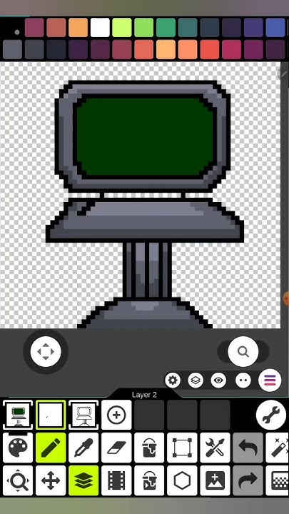 Creating Pixel Art Retro Computer Terminal - YouTube