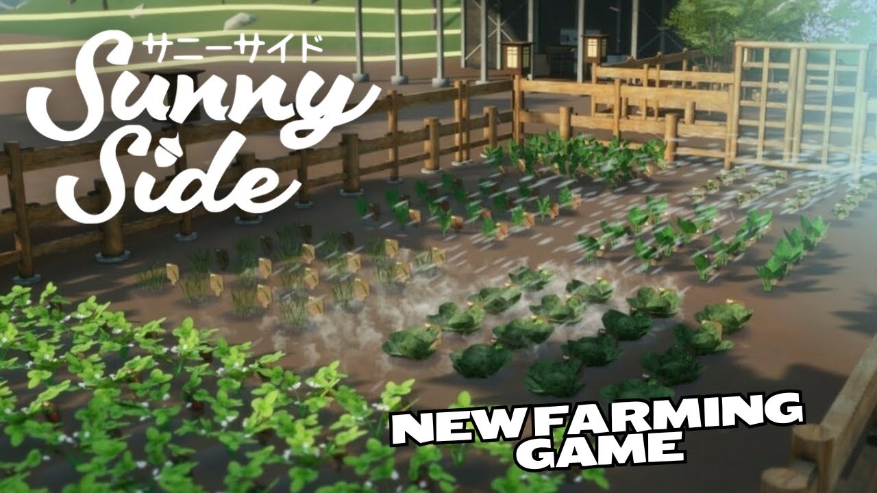 NEW Farming Game in Rural Japan - Sunny Side (Demo Only) - YouTube