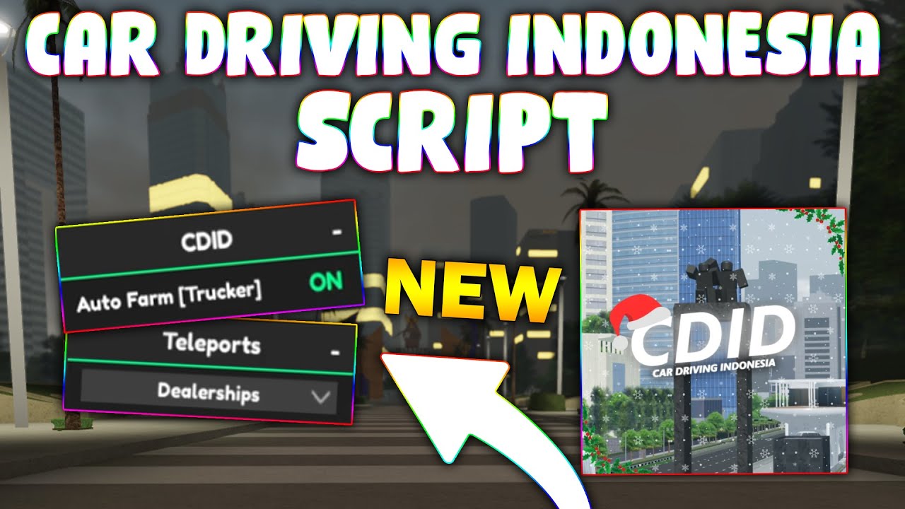 *NEW* Car Driving Indonesia Script (PASTEBIN 2025) ( AUTO FARM ) - YouTube