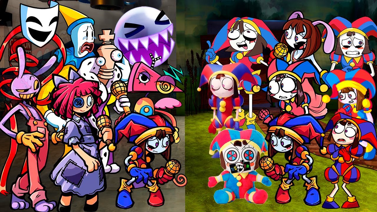 The Amazing Digital Circus VS Pomni All Phases | Friday Night Funkin ...