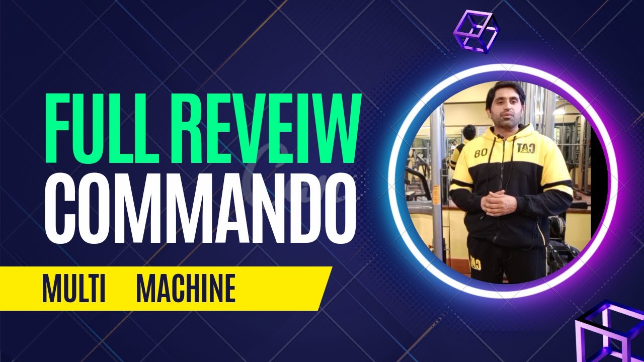 Commando Machine Full Review #bodybuilding #motivation #gym # ...