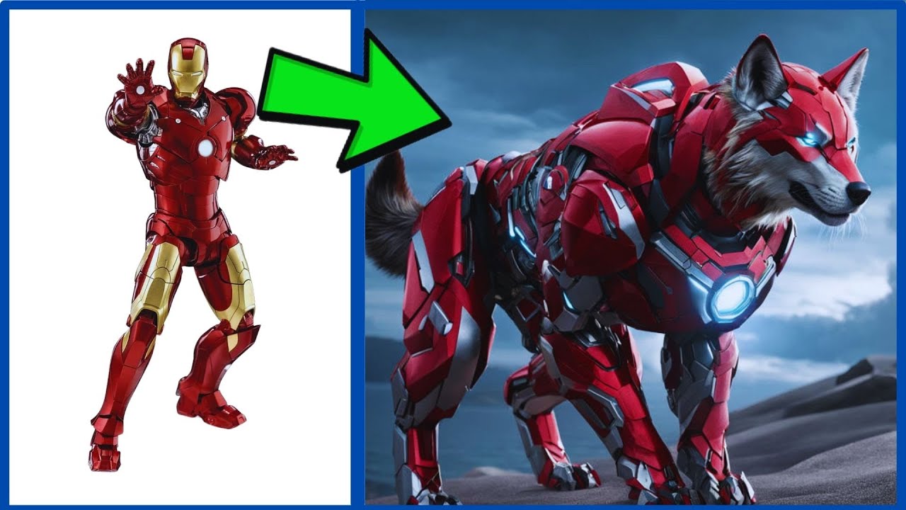 🚀 AVENGERS But Super Wolf 🔥 All Marvel & DC Characters 2024 💥 - YouTube