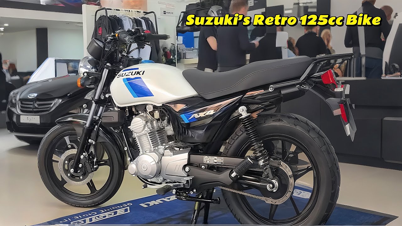 Suzuki’s Retro 125cc Bike Leaked! | Classic Looks, Modern Tech - YouTube