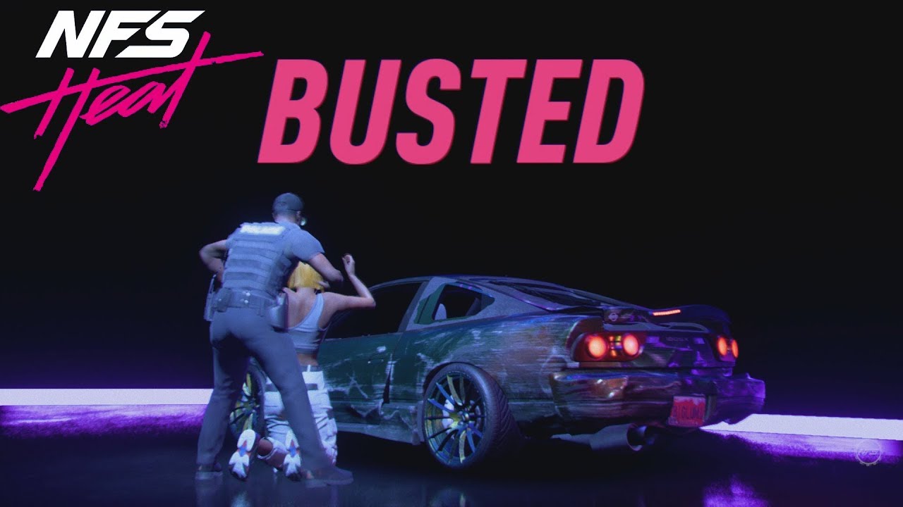 Need for Speed: Heat - Police Chase Gameplay (Near Death Heat Lvl 5 ...