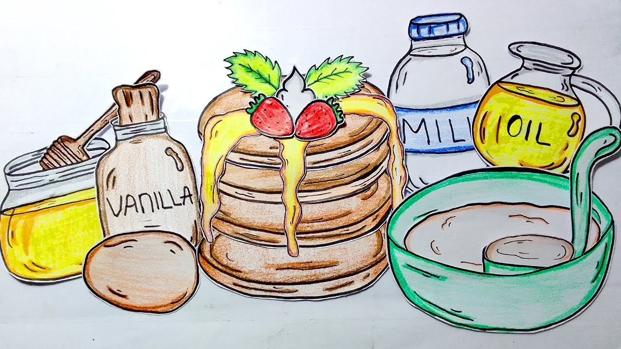 [🍓Paper diy🍓] How to Make Pancakes🥞 | tutorials | asmr | DIY 종이 팬케이크 ...