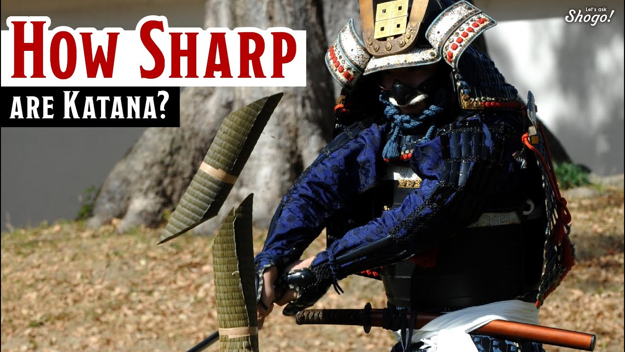 How Sharp Katana Actually Are - YouTube