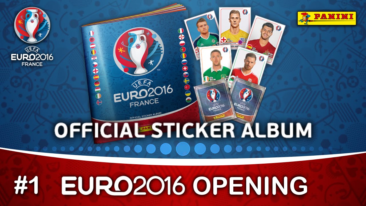 UEFA Euro 2016 France: Panini Official Sticker Collection #1 - Album ...