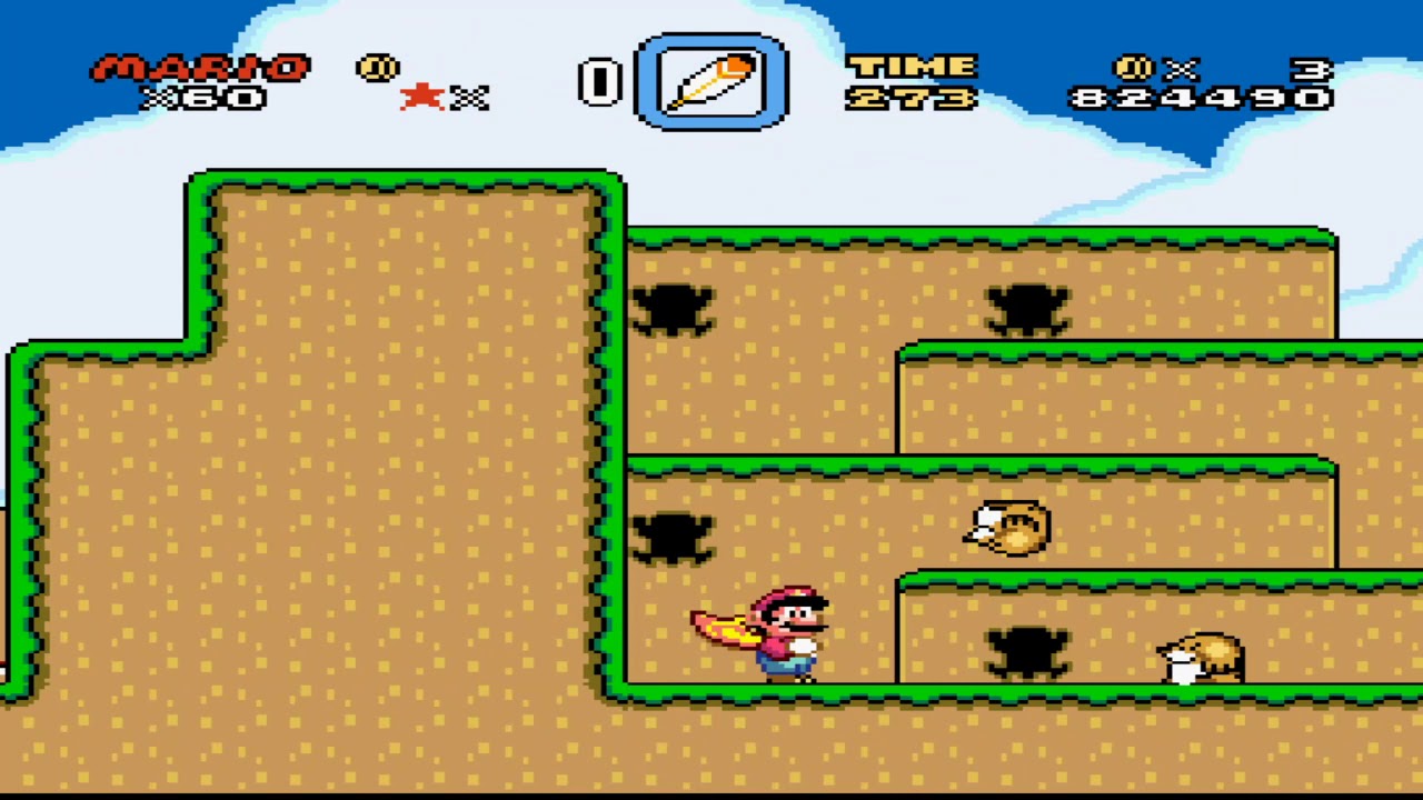 [Gameplay] Super Mario World #4 - Twin Bridges World - YouTube
