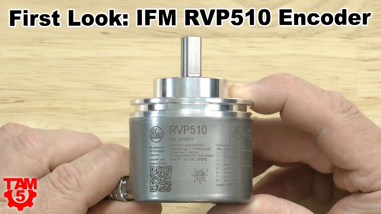 First Look: RVP510 Encoder from IFM - YouTube