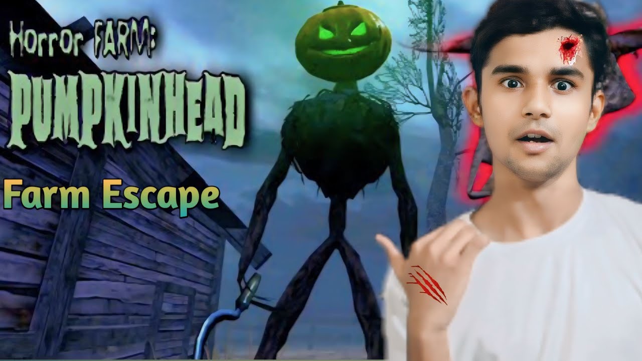 HORROR FARM PUMPKINHEAD ESCAPE | HORROR GAME - YouTube