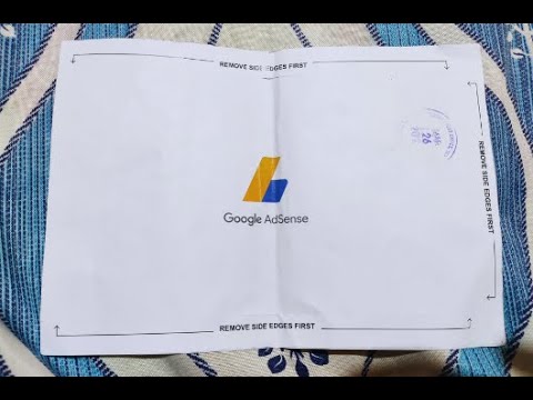 Google AdSense Pin | How long does it arrive via mail in the ...