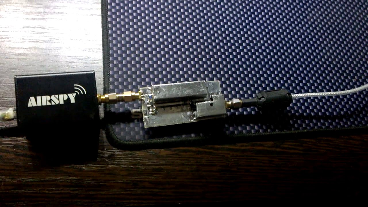 LNA 245-275 MHz 19dB PGA103+ with 144/430 notch - YouTube