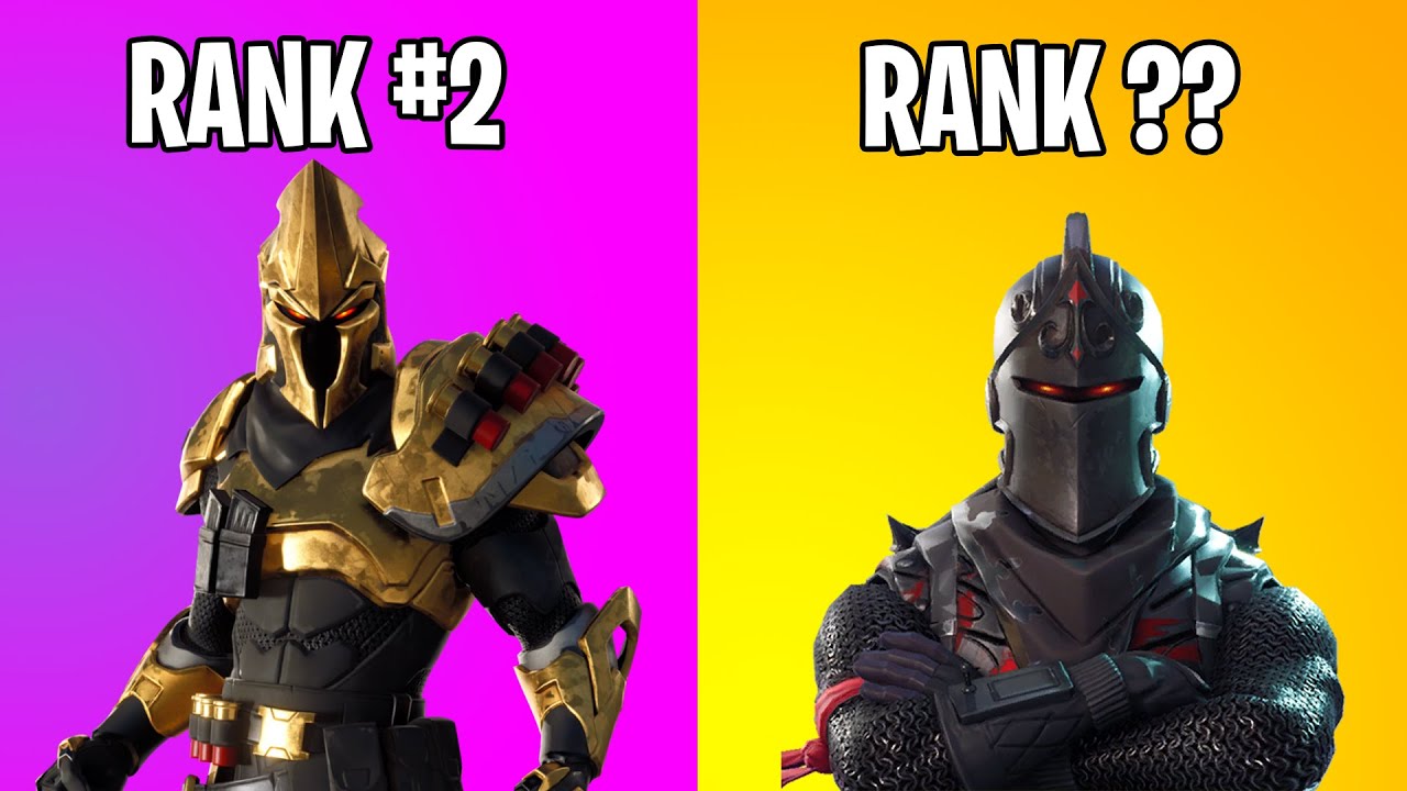 TOP 10 BEST TIER 100 SKINS IN FORTNITE! (Worst To BEST!) - YouTube