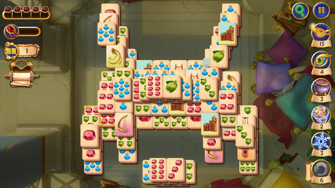 Emperor of Mahjong Tile Matcher Restore a city VILLA 26 - YouTube