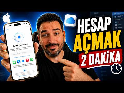 APPLE İPHONE HESAP AÇMA-İCLOUD HESAP OLUŞTURMA-2026