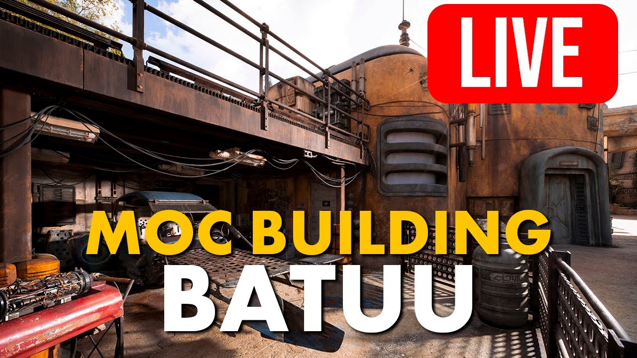 LIVE: LEGO Star Wars MOC Building: Batuu - YouTube