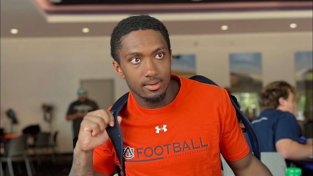 Auburn WR Malcolm Johnson Jr. (2023 preseason camp) - YouTube