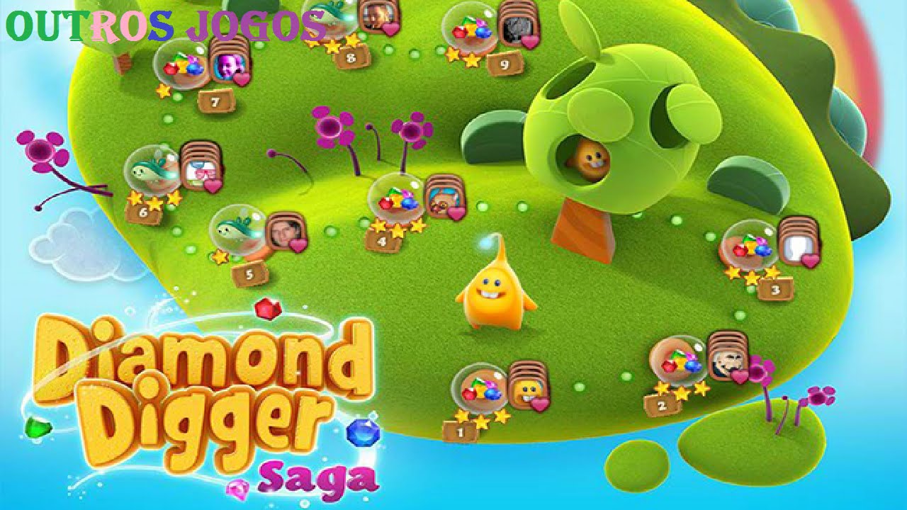 Diamond Digger Saga Gameplay - YouTube