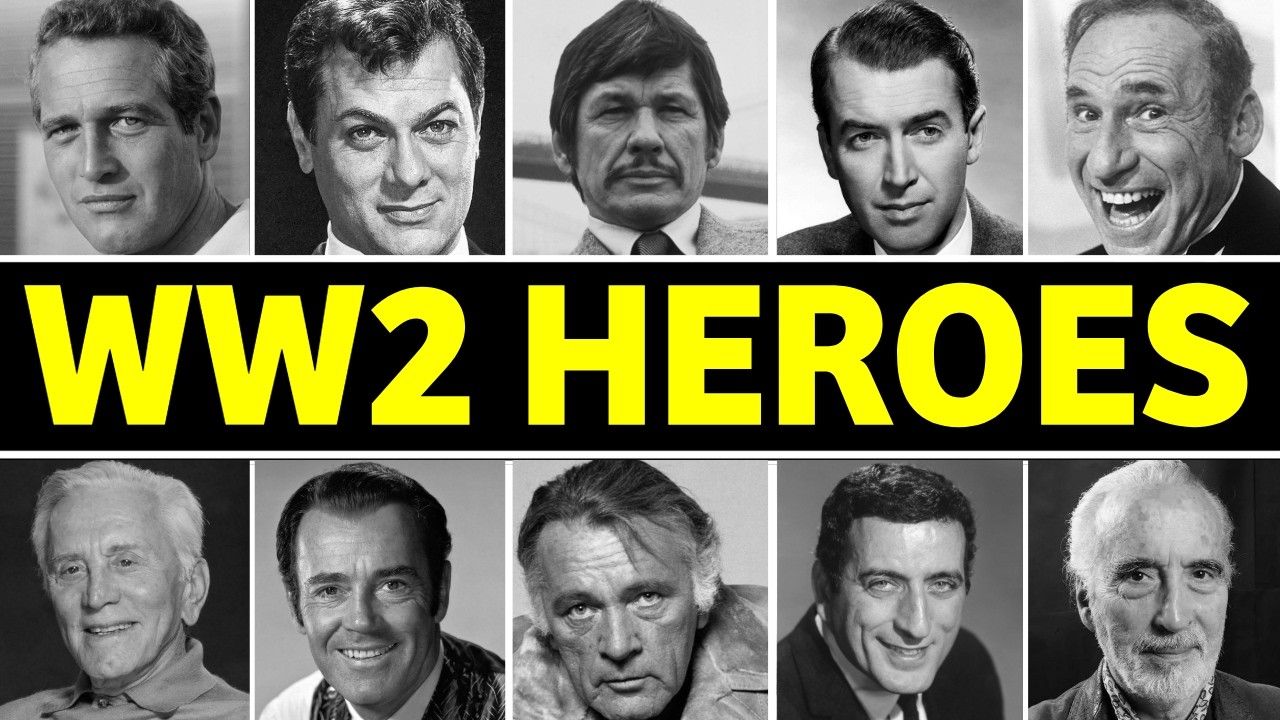 22 Hollywood Stars Who ACTUALLY Served in World War 2 - YouTube