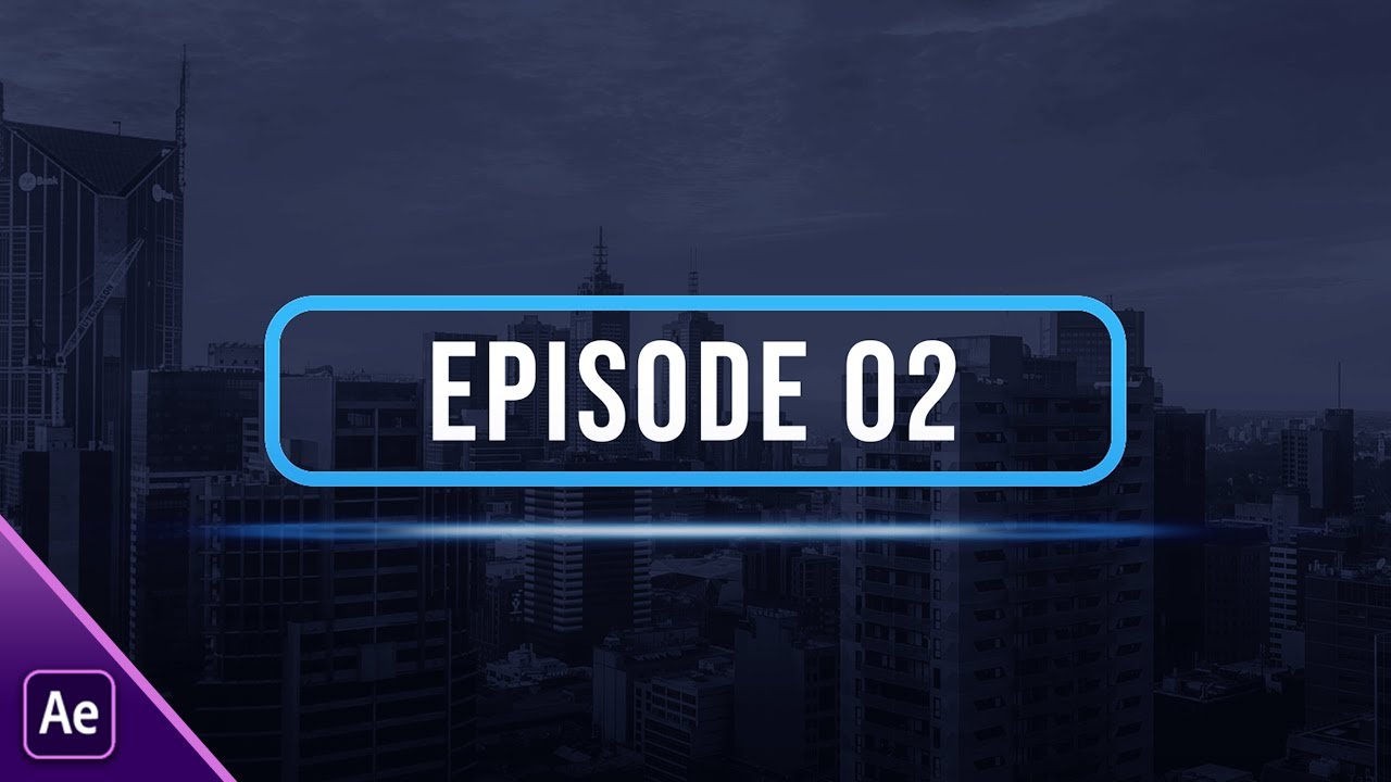 Modern Text Animation Episode 02 - After Effects Tutorial - Urdu ...