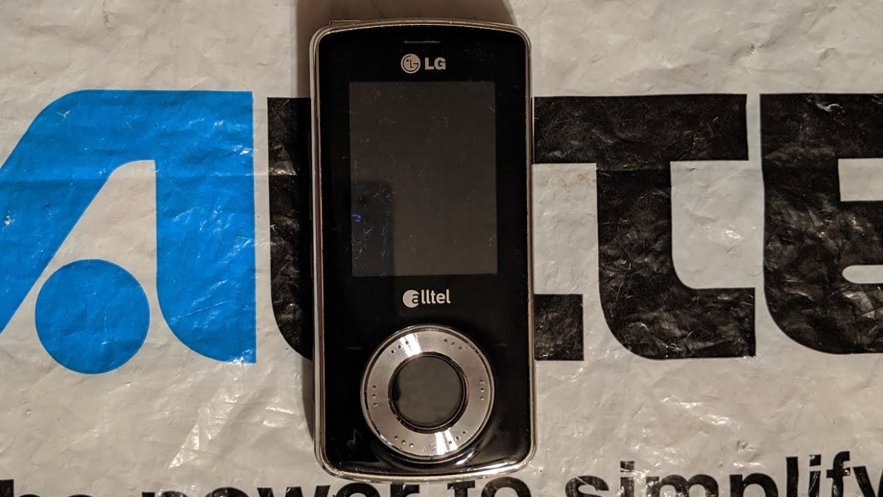 Alltel Wireless LG Rhythm (AX585BLK) - YouTube