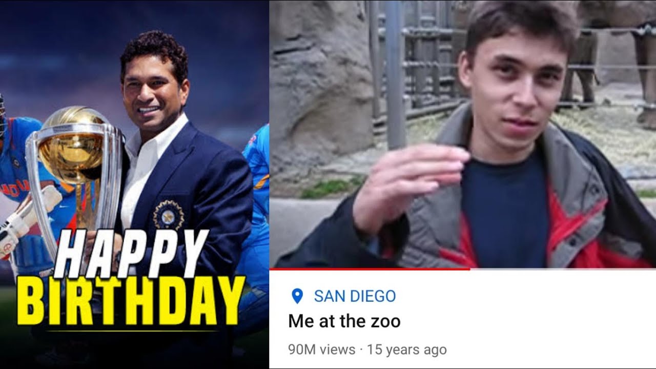 15th Anniversary of YouTube 1st Video " Me at the Zoo" || Infotainment ...