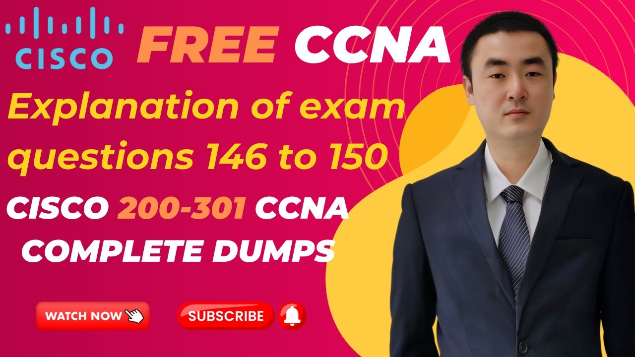 Episode 12 | Free Dumps of CCNA | Explanation of CCNA Exam Questions ...