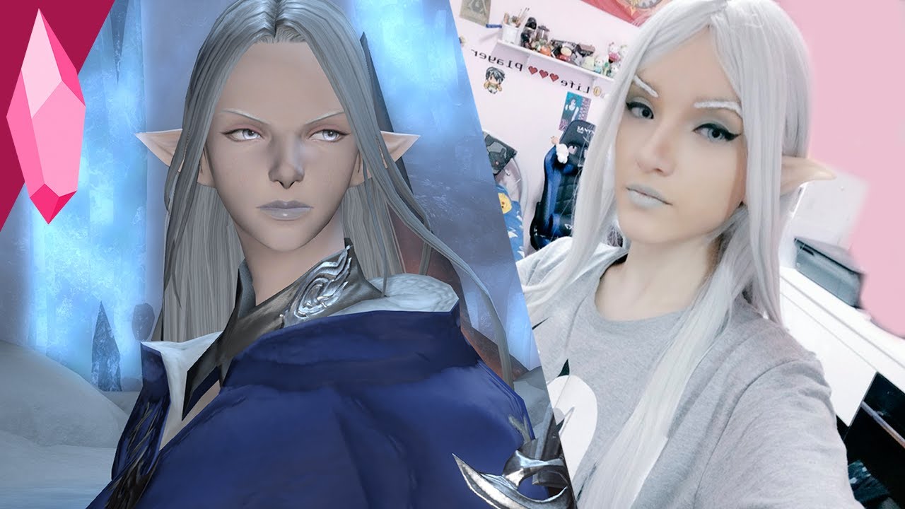 MakeUp: Ysayle / Lady Iceheart - Final Fantasy XIV - YouTube