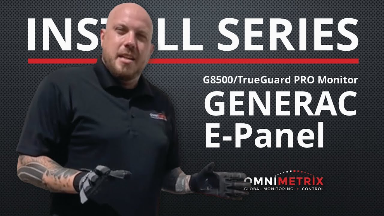 OmniMetrix TrueGuard PRO Installation - Generac E Panel - YouTube