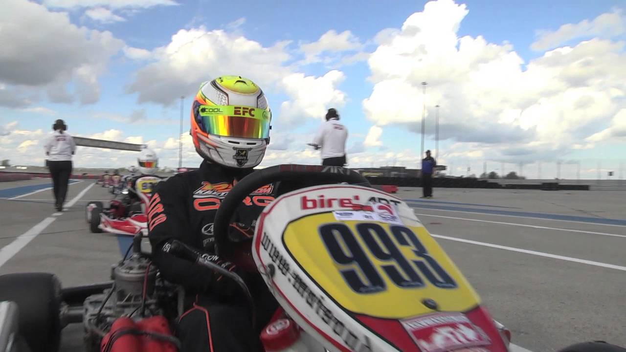 INCREDIBLE Karting race sequence at ICAR - YouTube