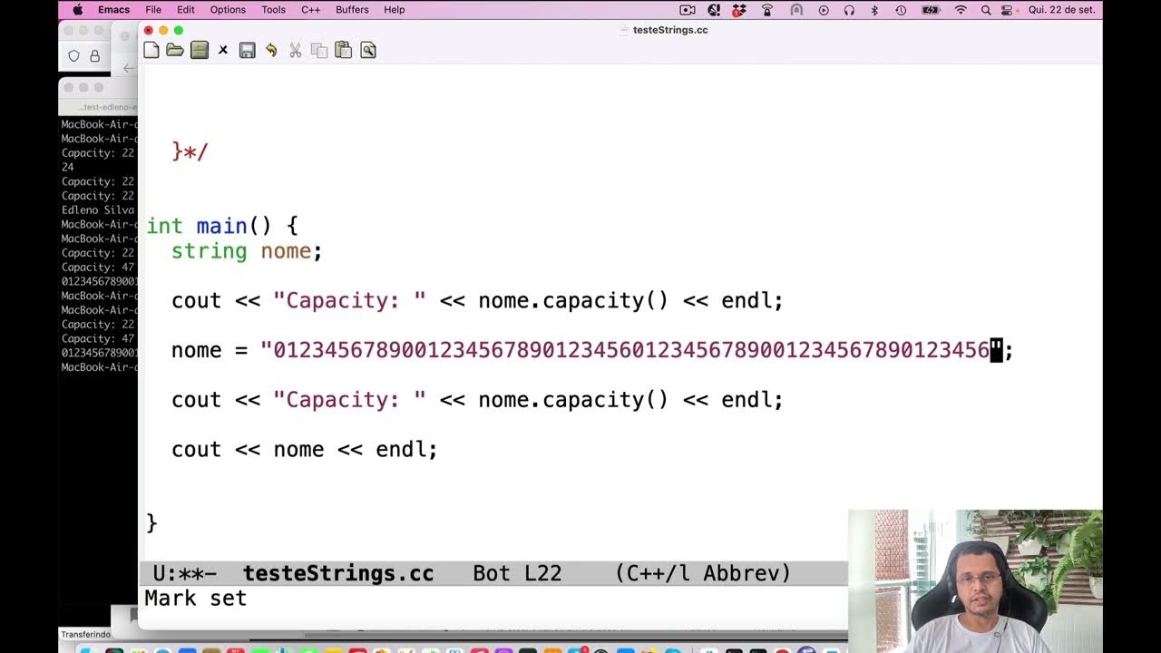 Strings em C++. Falando um pouco sobre como elas funcionam internamente ...