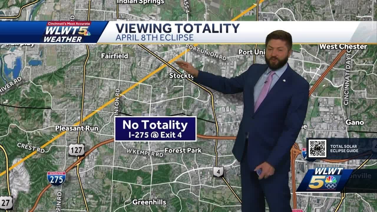 Viewing totality: What areas around Cincinnati could see total solar ...